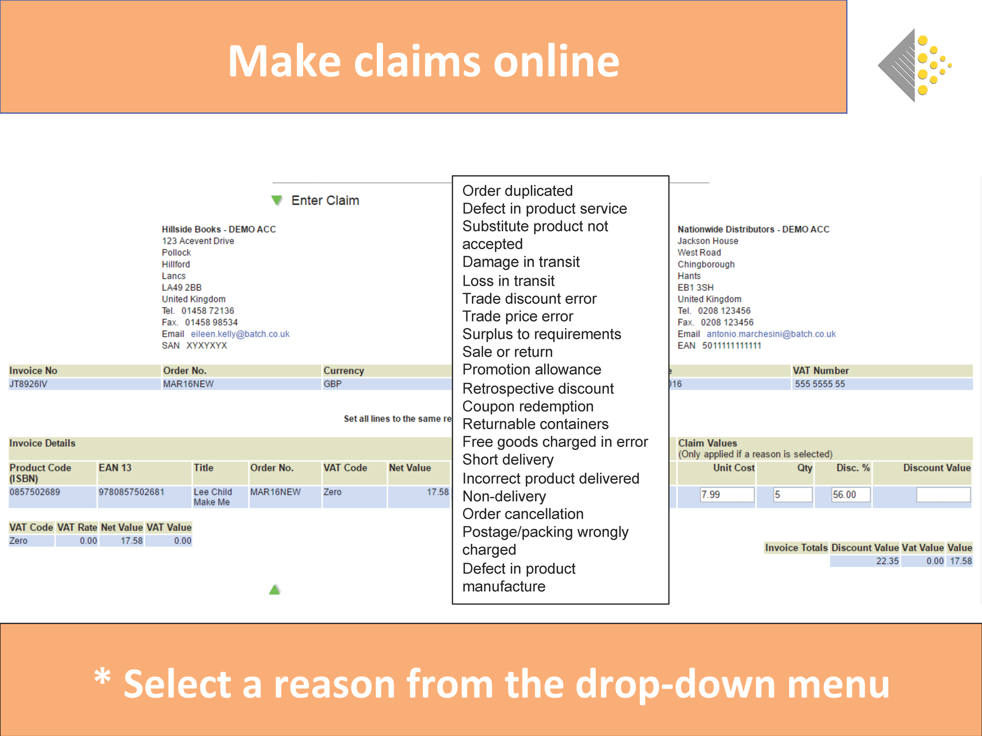 Batch - Making Claims